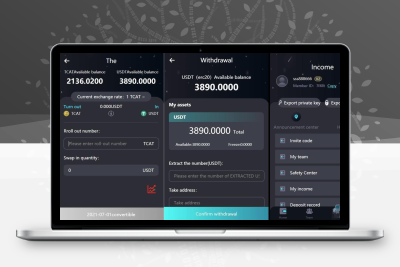 2024 新版H5打包版双语言虚拟系统 USDT支付-科科资源